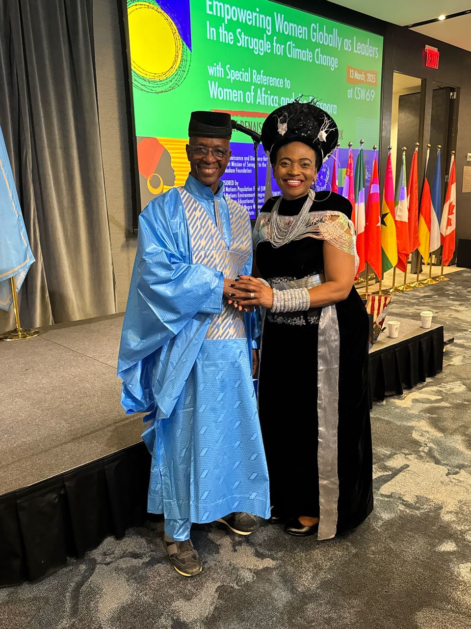 Honoring Queen Mother Makhadzi’s Dedication to the Red Card Campaign ...